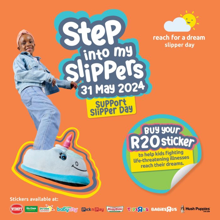 Support Reach For A Dream's Slipper Day on 31 May to Give Hope to ...